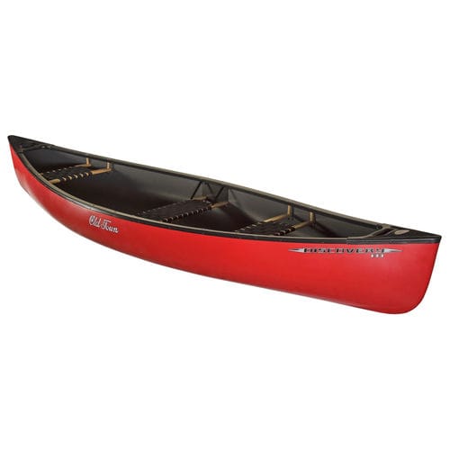 Fishing canoe - DISCOVERY 133 - Old Town - hunting / tandem / red