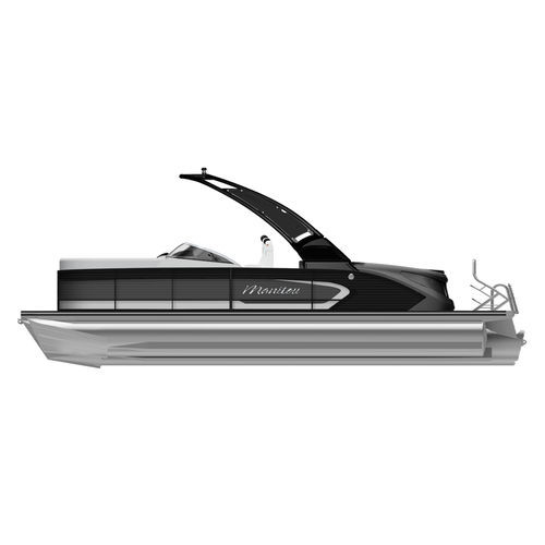 Outboard pontoon boat - LX 25 SRS - Manitou Pontoon Boats - hybrid ...
