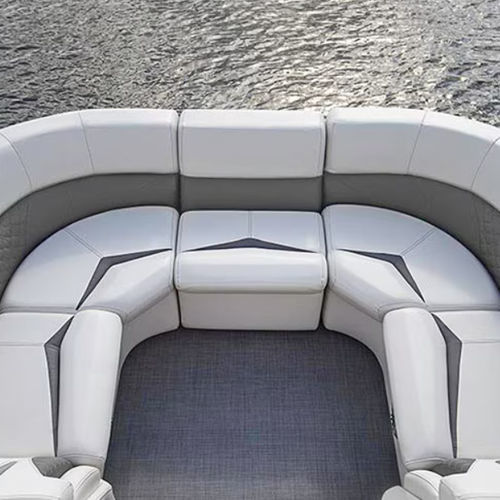 Pontoon boat bench seat - Manitou Pontoon Boats - white