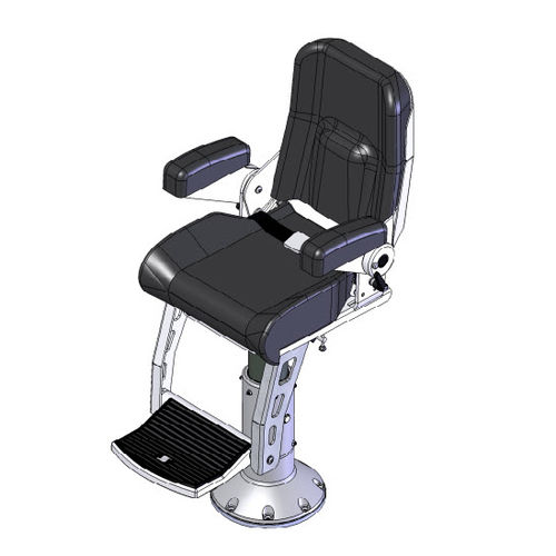 Helm seat - 500N-V5 - STIDD SYSTEMS - for boat / with armrests / adjustable