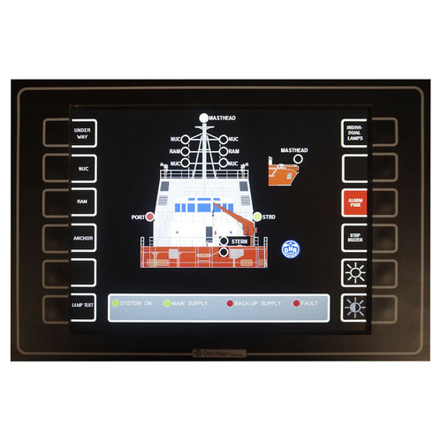 Marine monitoring and control panel - Den Haan Rotterdam - navigation ...