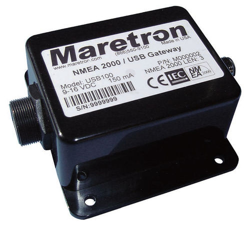 NMEA 2000® to USB network gateway - USB100 - Maretron - for boats