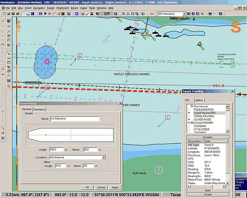 Digital electronic ECDIS-compliant nautical chart - NAVMASTER PILOT ...