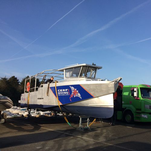 Dive support boat - PIXSEA 1200 - BORD A BORD