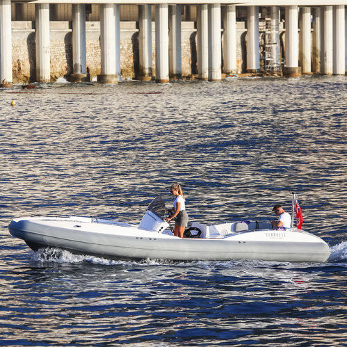 Inboard inflatable boat - Pascoe International - RIB / open / side console