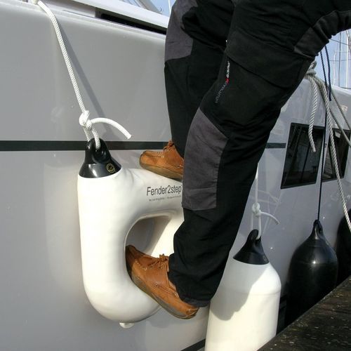 Boat fender - Fender2step™ - DAN-FENDER - ring / black / blue