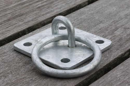 Mooring ring - DockAdd Marine Equipment - round / galvanised steel