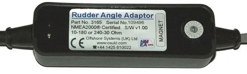 Rudder angle indicator - 3165 - Oceanic Systems - for boat / analog ...