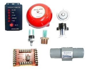Boat alarm - SINGLE - AQUALARM - multi-function