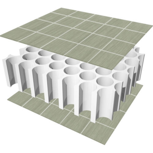 Honeycomb core material - TP - Plascore GmbH & Co.KG - PP honeycomb