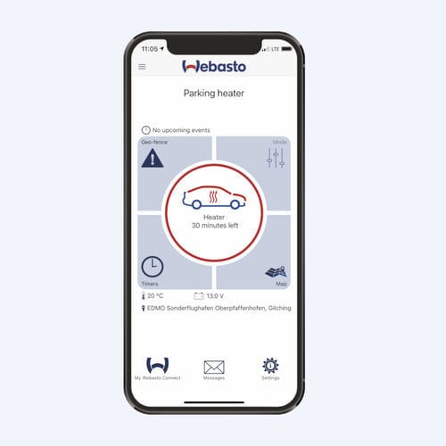 Monitoring app - ThermoConnect - Webasto - control / marine