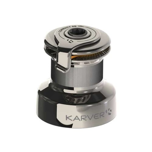 2-speed sailboat winch - KCW45 - KARVER SYSTEMS - stainless steel / for ...