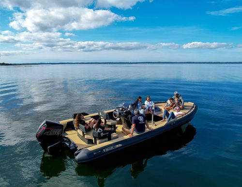 Outboard inflatable boat - Z8 HYBRIS LINE - SEALVER - gasoline / twin ...