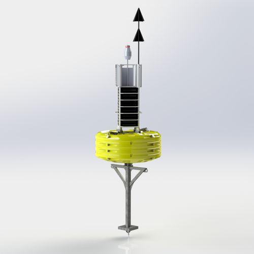 Beacon buoy - Ø3000 MM - PMS DockMarine - high seas / polyethylene
