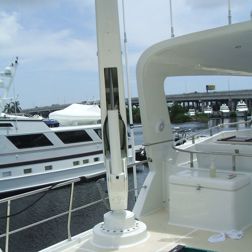 Yacht davit - Mar Quipt - for tenders / hydraulic / rotating