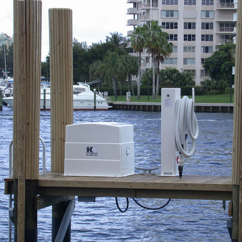 Fixed pump-out - Remote - Keco Pump & Equipment - for marinas / with ...