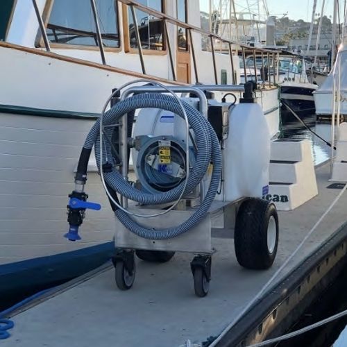 Mobile pump-out - PER910 - Keco Pump & Equipment - for marinas / with ...