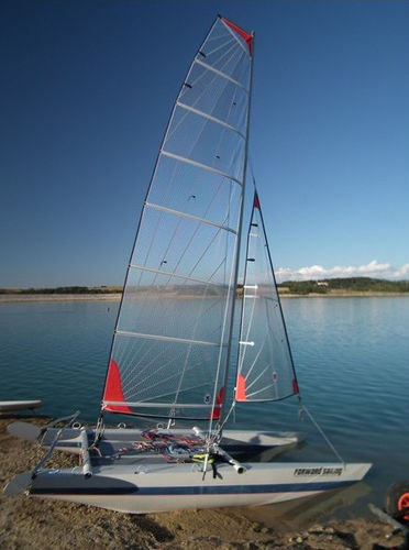Jib - Jib Dart 18 NX5 - Forward Sailing - for sport multihulls / Dacron ...