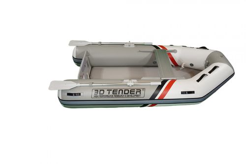 Outboard inflatable boat - V-SHAPE 250 - 3D MARINE - foldable / open ...