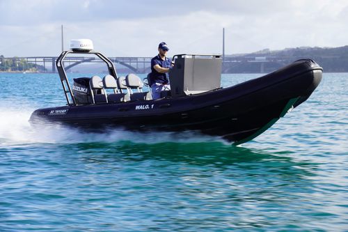 Outboard professional boat - 670 - 3D MARINE - composite / PVC / Hypalon®