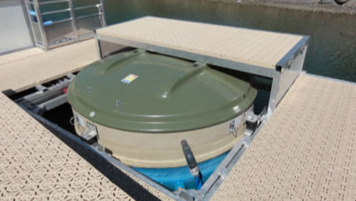 Wastewater treatment system - CEI - for boat