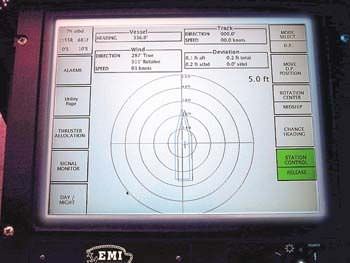 Ship dynamic positioning system (DPS) - DPS-0 / DPS-1 - Engine Monitor Inc