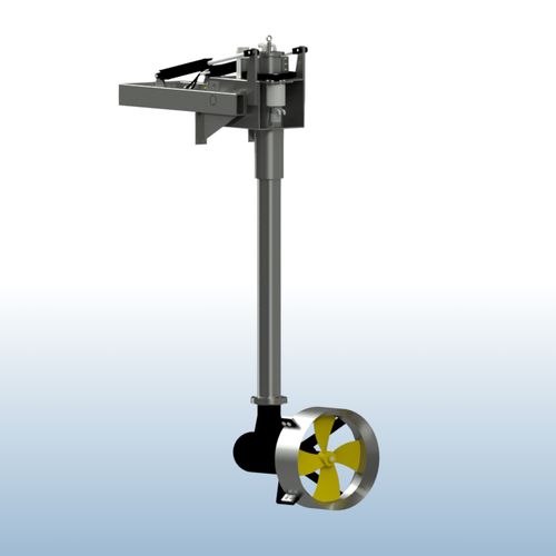 Stern thruster - Barge Tsunami - Hydraulic Marine Systems, Inc ...