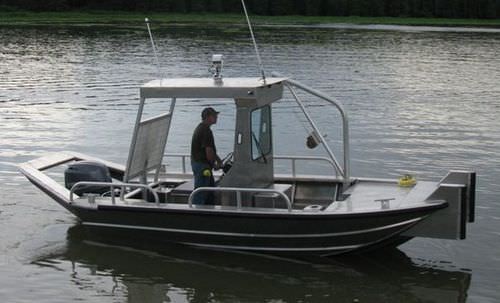 Work boat - 1872VWB - Scully's Aluminum Boats - outboard / aluminum
