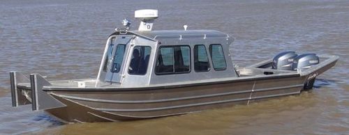 Work boat - 2884VWB2 - Scully's Aluminum Boats - outboard / aluminum