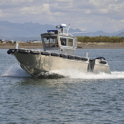 Utility boat - 25' S - Workskiff Inc - outboard / aluminum