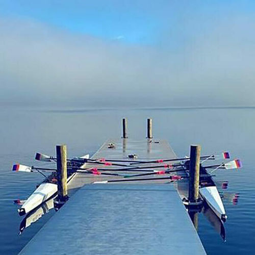 Floating dock - University of Alabama Crew - AccuDock - mooring / for ...