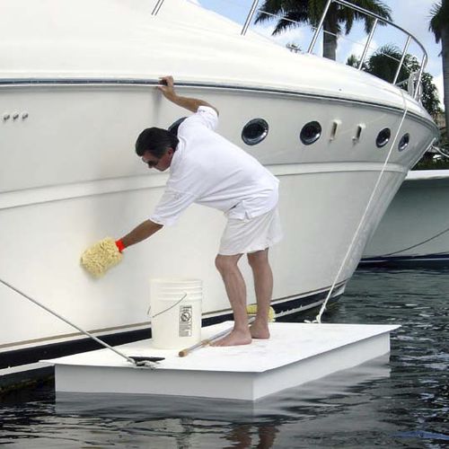 Floating dock - Work Floats - AccuDock - work / for marinas
