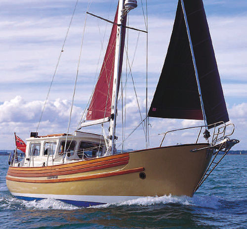 Cruising sailboat - FISHER 34 - Neil Marine (Pvt) Ltd - with bowsprit