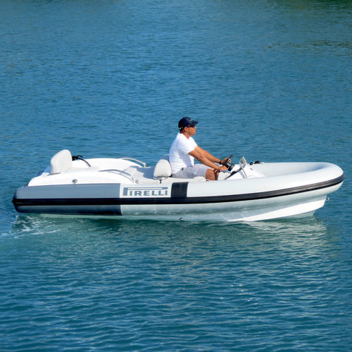 Hydro-jet inflatable boat - J45 - PIRELLI | TecnoRib - diesel / RIB / open