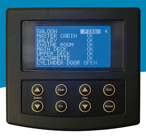 Boat alarm system - FR-1600 - Smart Switch Technologies - fire