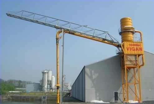 Pneumatic ship unloader - Tower NIV 400 - VIGAN Engineering S.A ...
