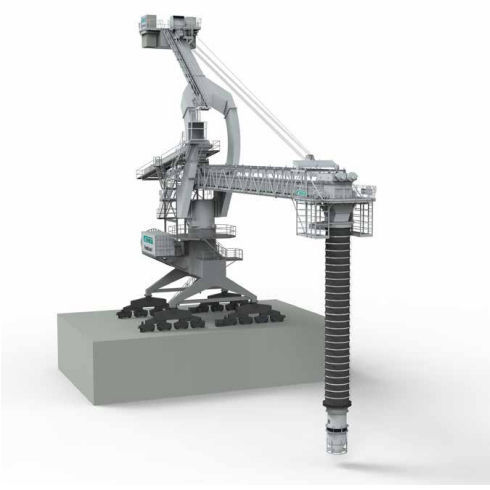 Mobile ship loader - Portaload. - Buhler