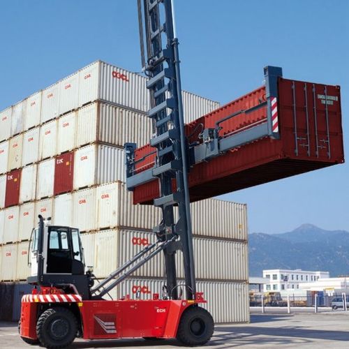 Empty container handler - ECH series - CVS Ferrari - with side-lift ...