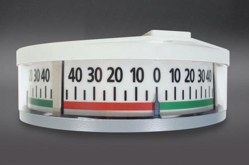 Ship indicator - 270° - Anschuetz - rudder angle / analog