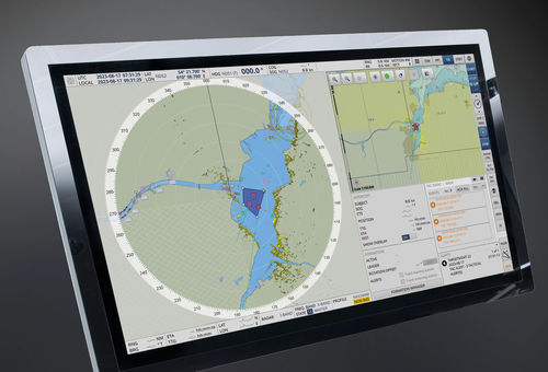 Ship radar - NX - Anschuetz - ARPA / color