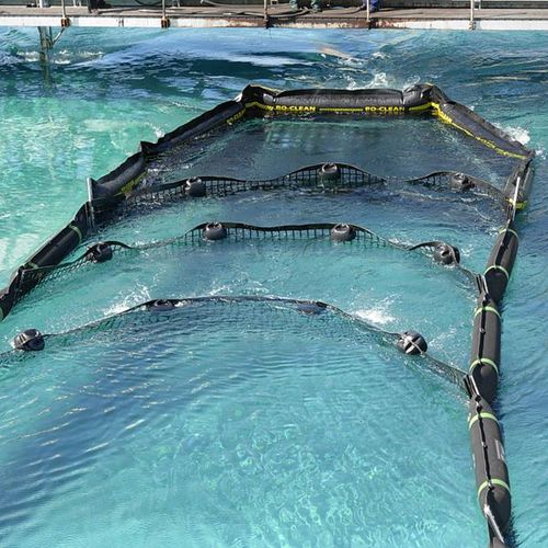 Pollution control boom - Speed-Sweep - Desmi - floating / sheltered waters