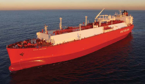 LNG carrier cargo ship - HYUNDAI HEAVY INDUSTRIES