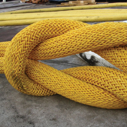 Towing rope - DEFENDER® - Lankhorst Ropes - double-braid / ships