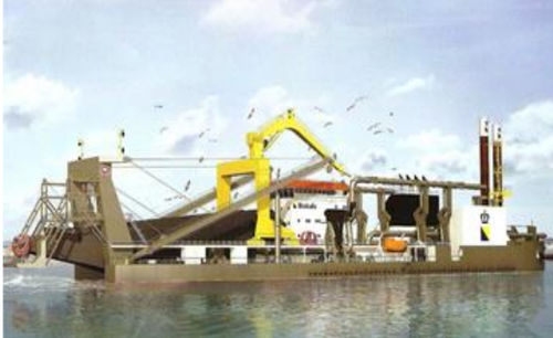 Cutter-suction dredge special vessel - KRIOS - Royal IHC