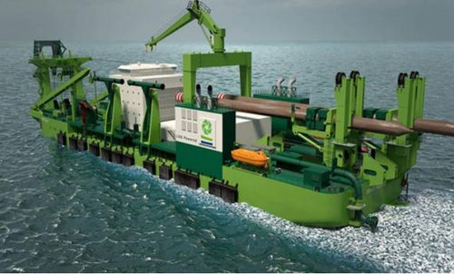 Cutter-suction dredge special vessel - SPARTACUS - Royal IHC