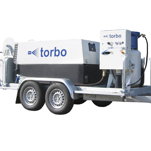 Shipyard sandblasting machine - torboCar AC76 - torbo - mobile