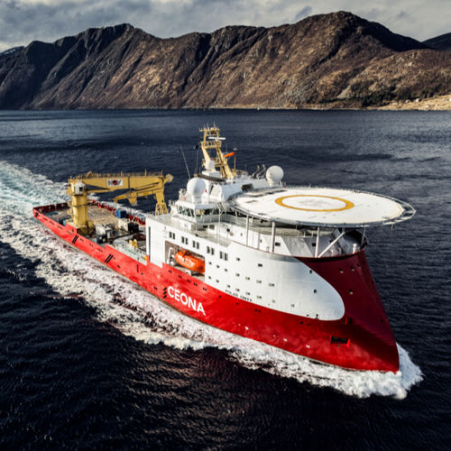 Construction vessel offshore support vessel - Polar Onyx - ULSTEIN