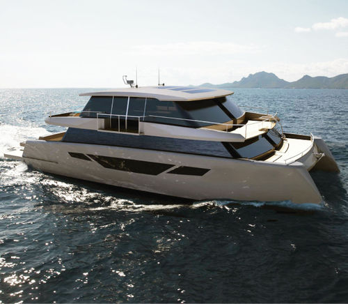 Catamaran motor yacht - 74SC - Flash Catamarans - cruising / with ...