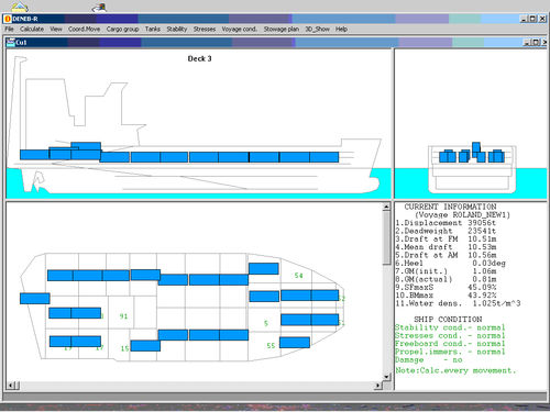 Loading software - LOAD-DEQ - NAUDEQ - for ships / for containers