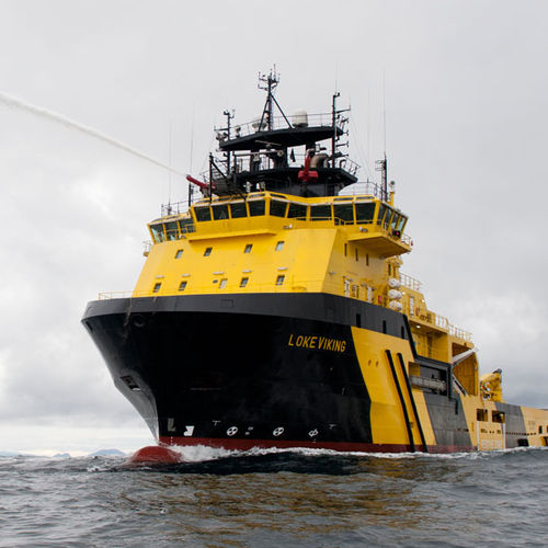 Anchor-handling tugboat (AHT) offshore support vessel - LOKE VIKING ...